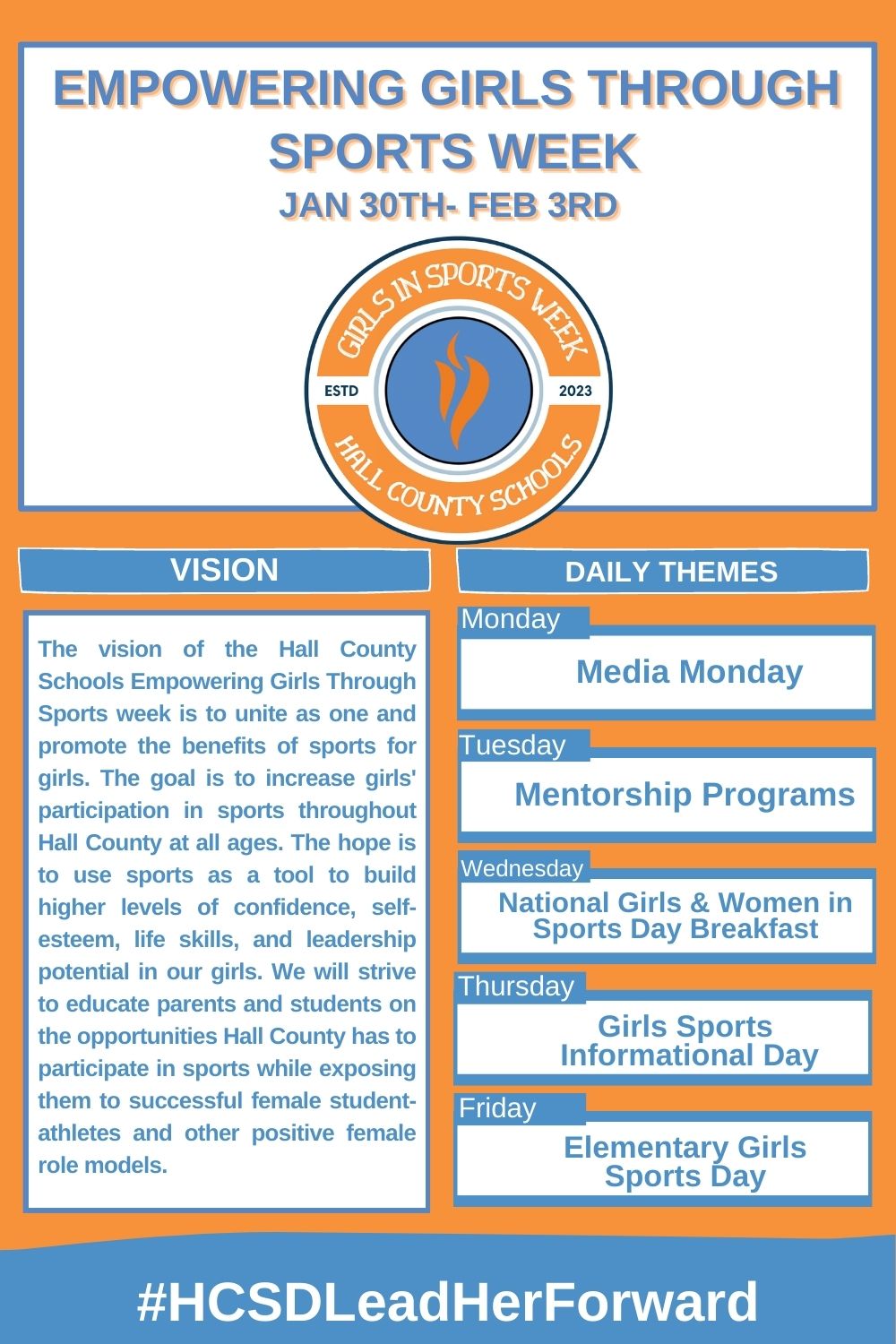 Empowering Girls Through Sports Week – Flowery Branch High School